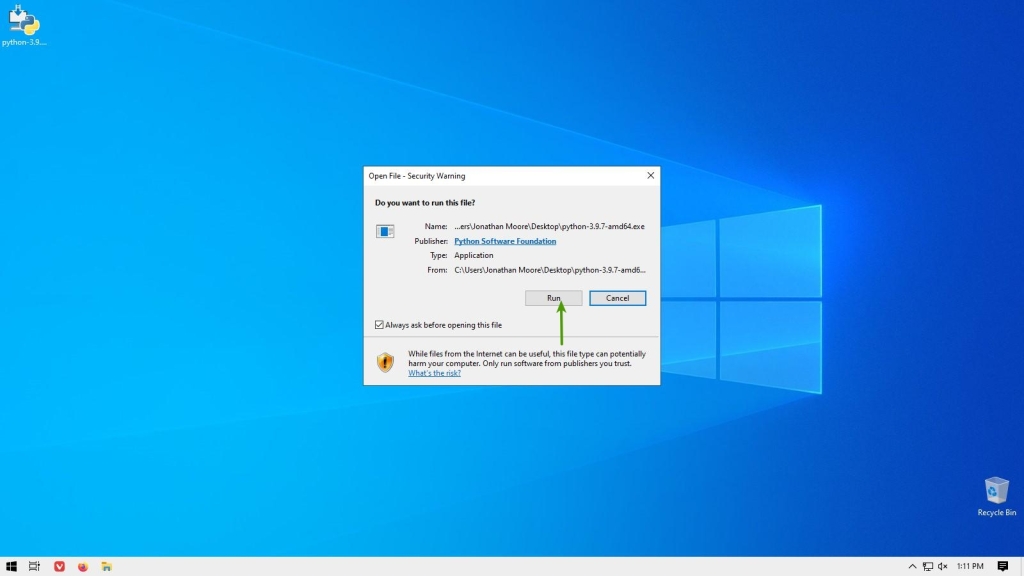 How to Install Python 3 on Windows 10 - JMooreWV